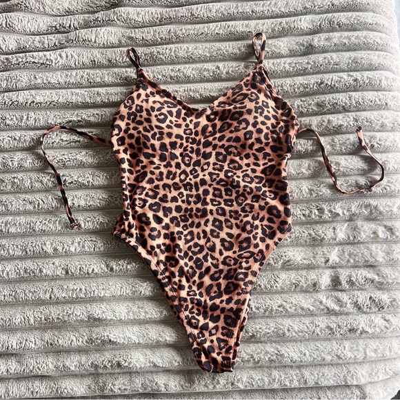 wild fable | Swim | Wild Fable Leopard One Piece Swimsuit | Poshmark